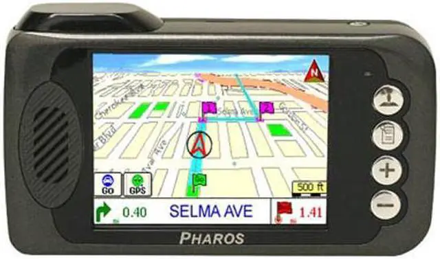 PHAROS 3.5" Portable GPS Navigation System - Newegg.com