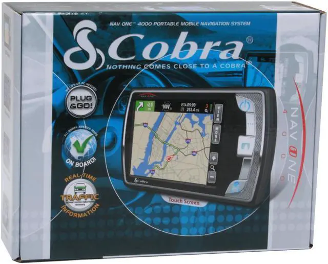 Cobra 5.0" GPS Receiver - Newegg.com