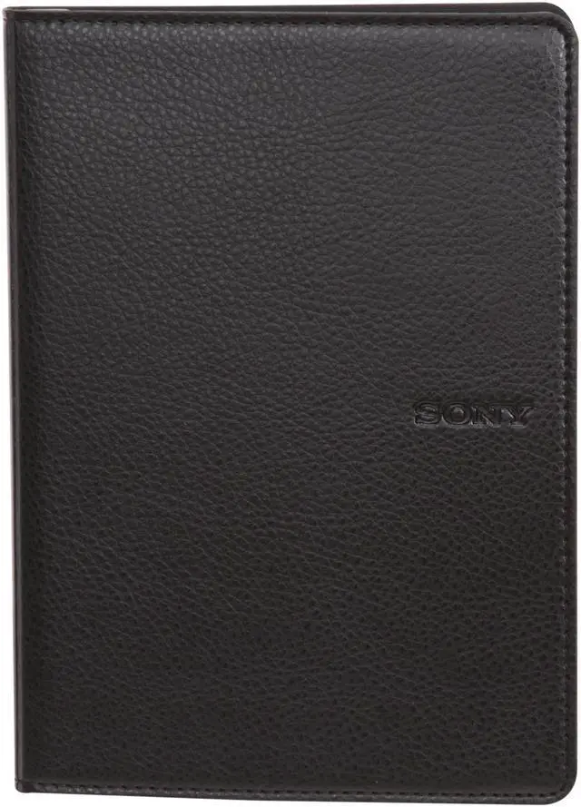 Sony Touch Edition Digital Reader Premium Book Cover - Black (PRSA-SC6 ...