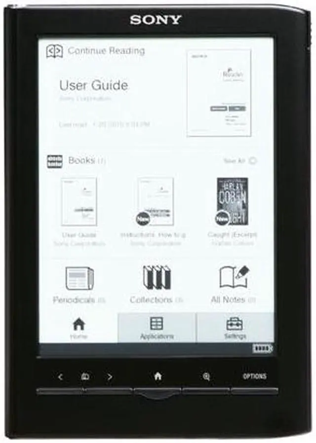 Sony Reader Touch Edition - Black (PRS-650BC) - Newegg.com