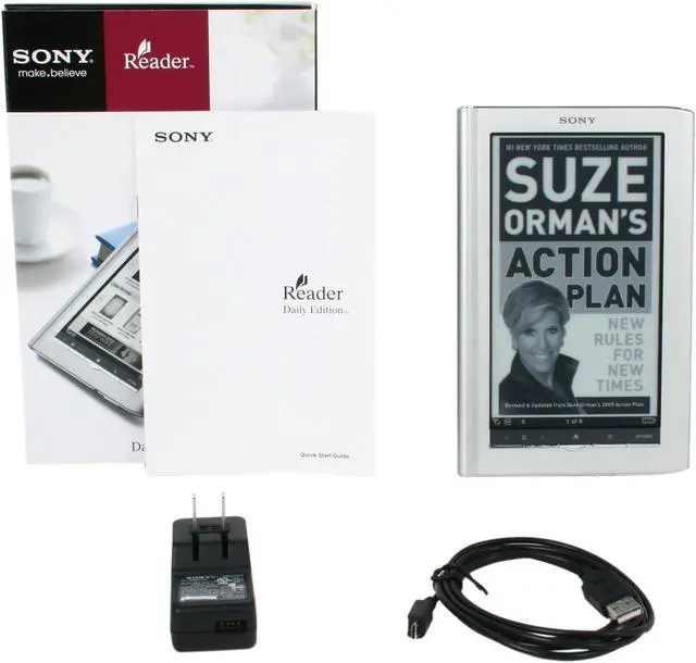 Sony Reader Daily Edition - Silver (PRS-950SC) - Newegg.com