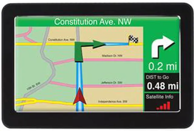 TeleType 5.0" Truck Routing GPS Navigation - Newegg.com