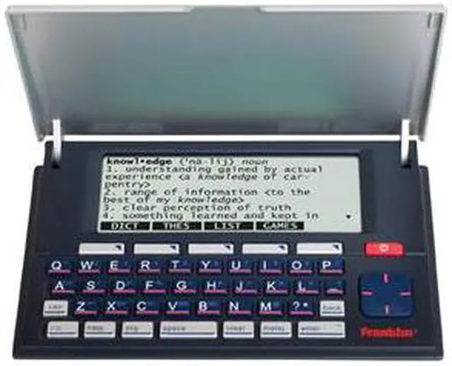 Franklin MWD-1500 Advanced Merriam-Webster Dictionary & Thesaurus ...