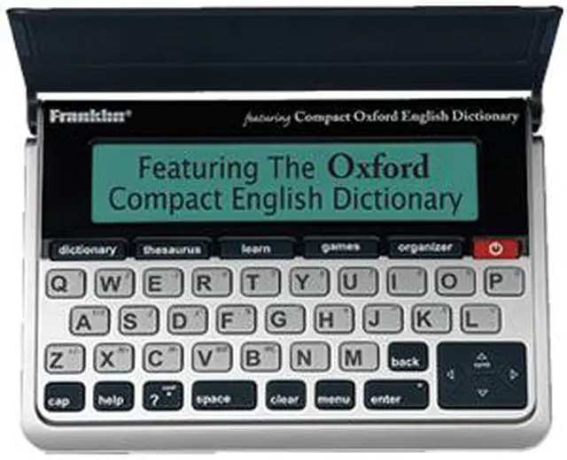 Franklin OEC-570 Compact Oxford English Dictionary with Thesaurus ...