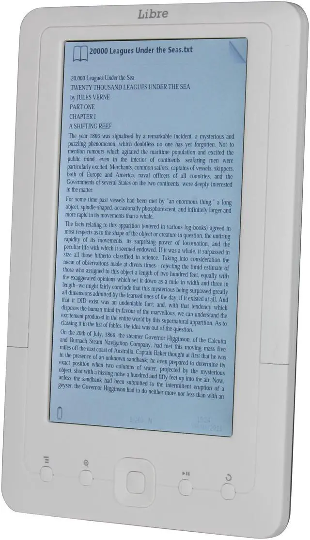 Aluratek AEBK07FS Libra|Color 7” eBook Reader with 100 Classic ebooks+ ...