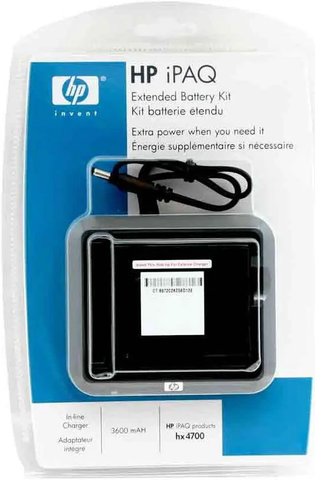 HP FA258A#AC3 iPAQ hx4700 extended battery - Newegg.com
