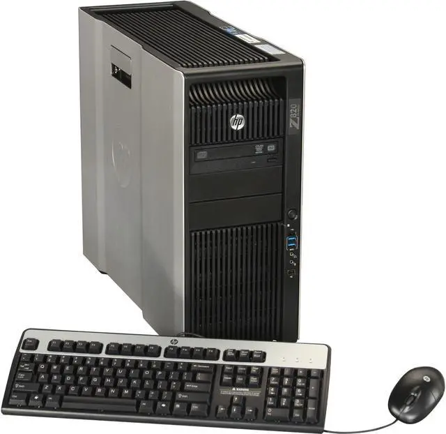 HP Z820 Workstation Rackable minitower Server System Intel Xeon E5-2620 ...
