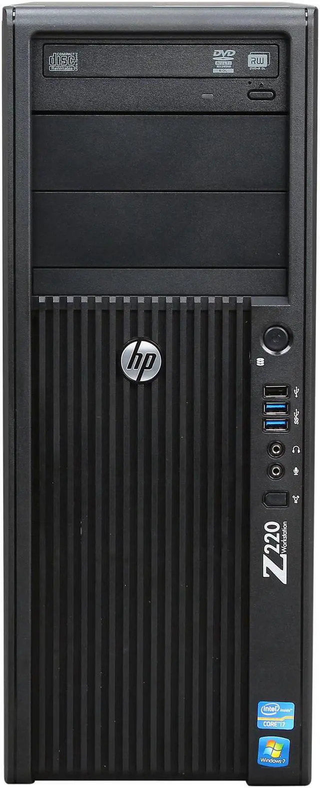 HP Z220 Workstation Mini-tower Server System Intel Core i7-3770 3.4GHz ...