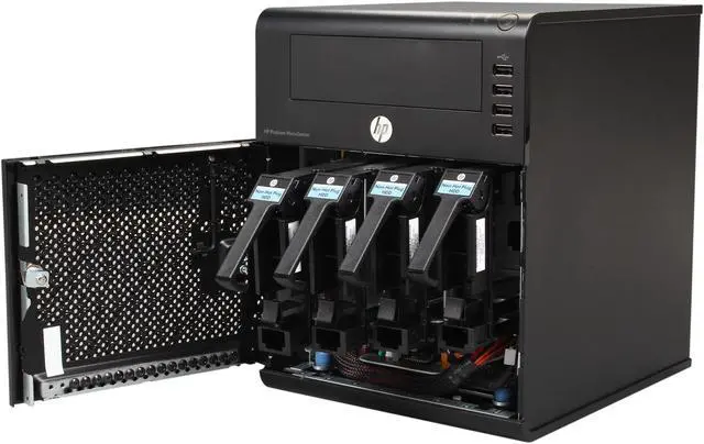 Open Box: HP ProLiant MicroServer G7 N54L 1P 4GB-U Non-hot Plug SATA ...