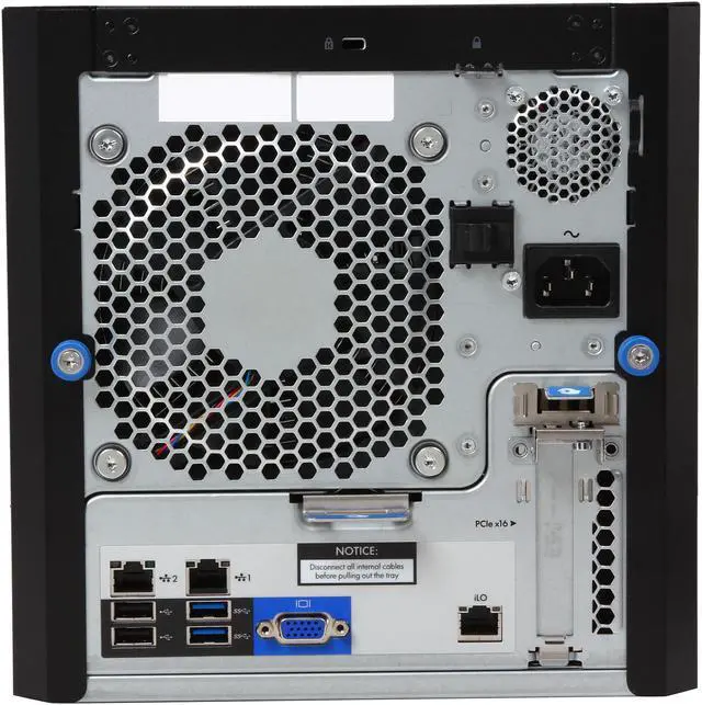 HP ProLiant MicroServer Gen8 E3-1220Lv2 4GB-U B120i LFF 2x1TB Server/S ...