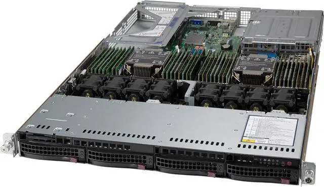 SUPERMICRO 2U Dual Intel Xeon Gold 5320 full Server System, 26 Core, 52 ...