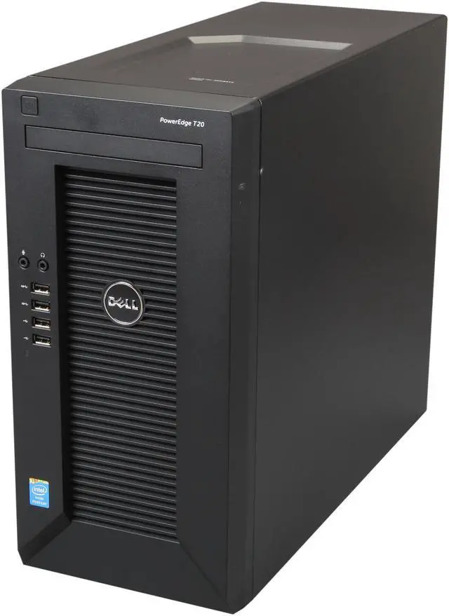 Dell PowerEdge T20 Mini-tower Server System Intel Pentium G3220, 4GB ...