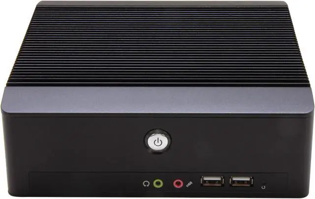 Habey BIS-6630 Intel Atom D2700 2.13GHz Dual NIC Fanless Compact PC ...