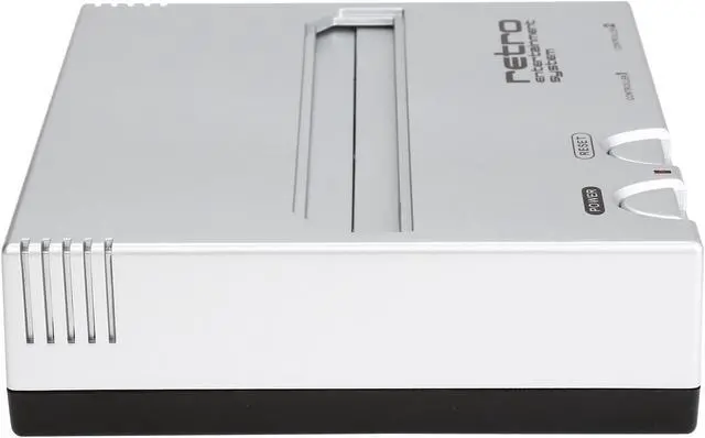 Retro-Bit NES Console Top Loader Nintendo Player Silver & Black System ...
