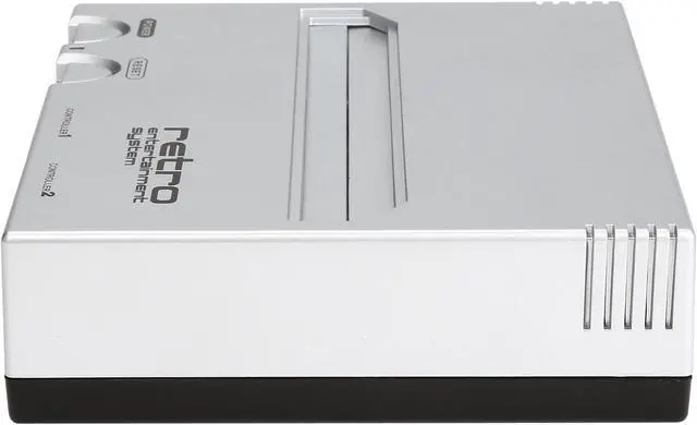 Retro-Bit NES Console Top Loader Nintendo Player Silver & Black System ...