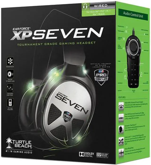 Turtle Beach EARFORCE XP SEVEN Wired MLG Tournament Headset - Newegg.ca