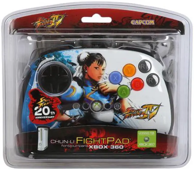 Mad Catz Official Street Fighter IV FightPad for Xbox 360 - Chun-Li ...