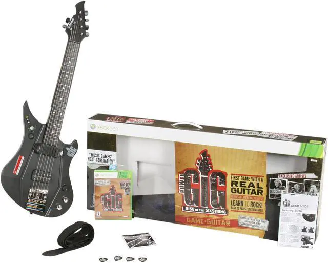 Power Gig: Rise Of The Six String Guitar Kit Xbox 360 Game - Newegg.com