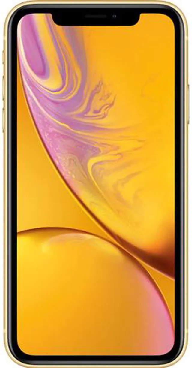 Refurbished: Apple iPhone XR 4G LTE GSM/CDMA Phone 6.1" Yellow 3GB RAM ...