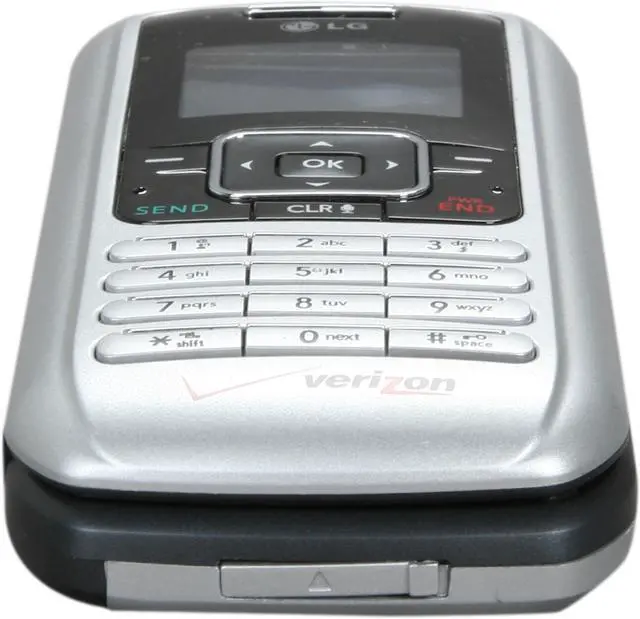 Refurbished: LG EnV VX9900 Silver Verizon Pre-paid Cell Phone Without ...