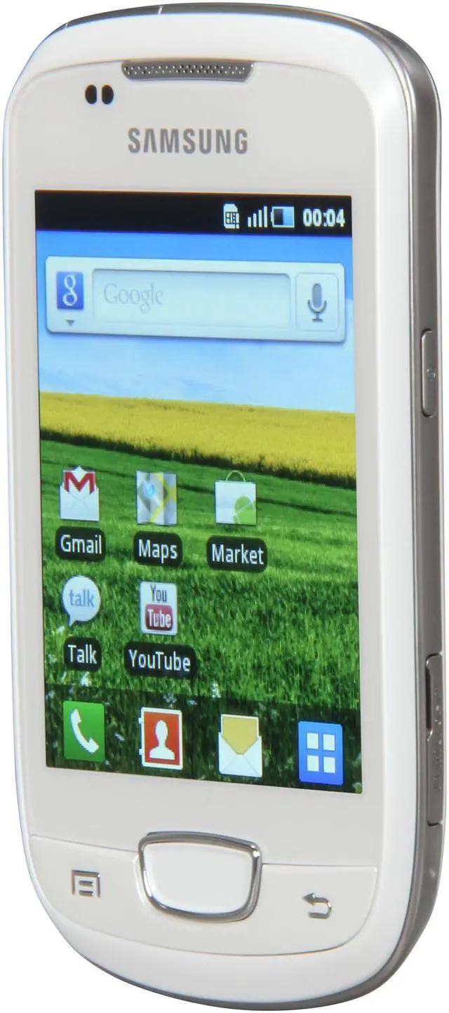Samsung Galaxy Mini White Unlocked Cell Phone w/ Android OS / 3.15MP Camera / Bluetooth v2.1 ...