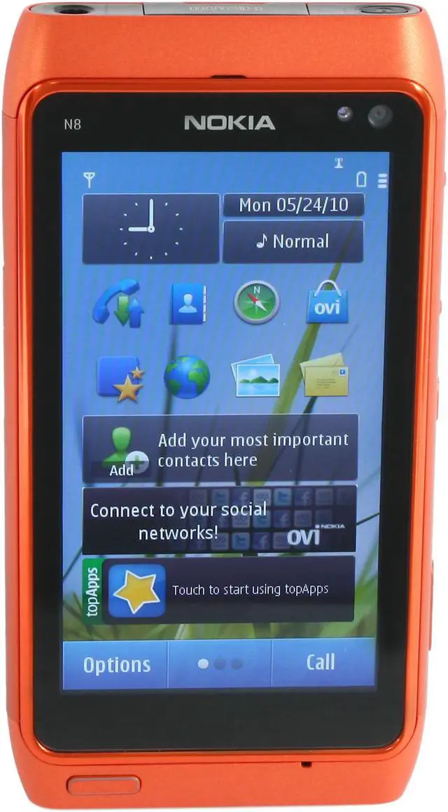 Nokia N8 Unlocked GSM Smart Phone w/ 12MP Camera / 3.5" AMOLED Touch ...