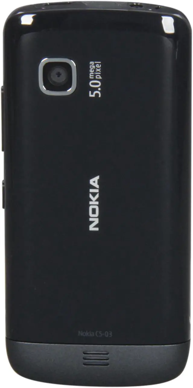 Nokia Graphite Black Unlocked GSM Smart Phone with Wi-Fi / 3.2" Touch ...