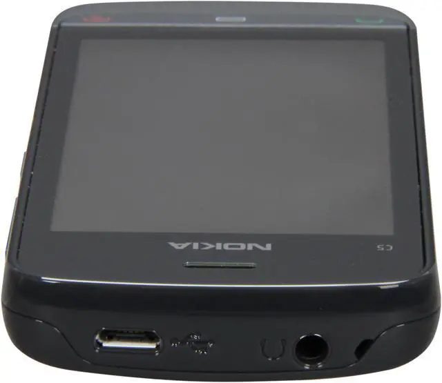 Nokia Graphite Black Unlocked GSM Smart Phone with Wi-Fi / 3.2" Touch ...