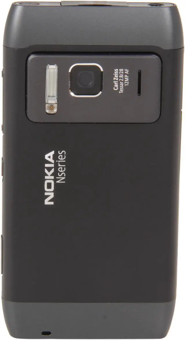Nokia N8-00 Gray 3G Unlocked GSM Smart Phone w/ 12MP Camera / 3.5 ...