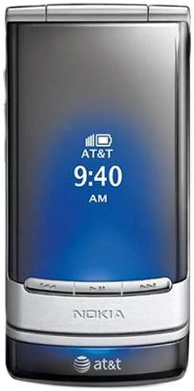 Nokia Mural 6750 Unlocked Cell Phone 2.2" Silver - Newegg.com