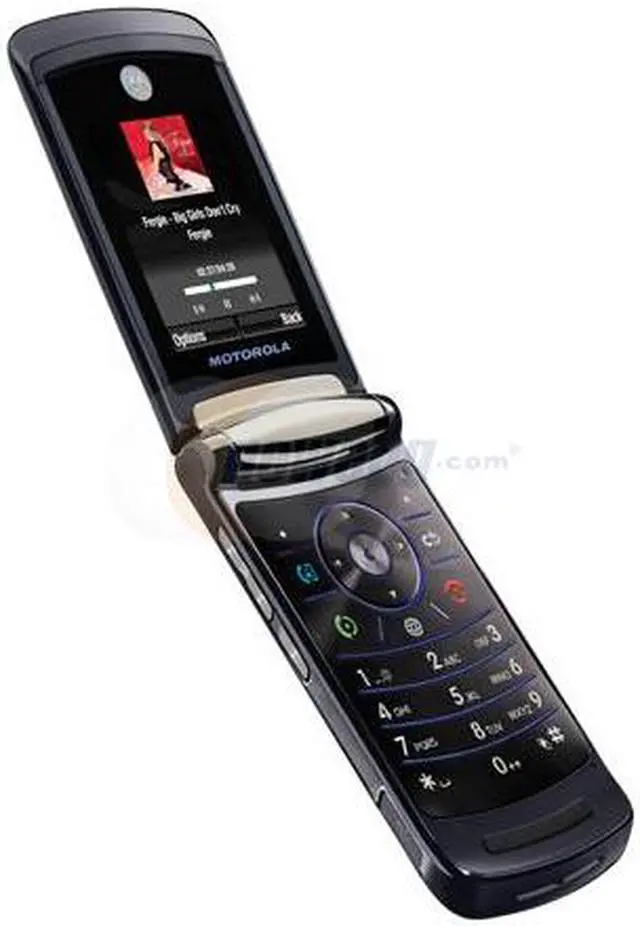 MOTOROLA RAZR2 V9 Black Unlocked CellPhone with no Manufacturer ...