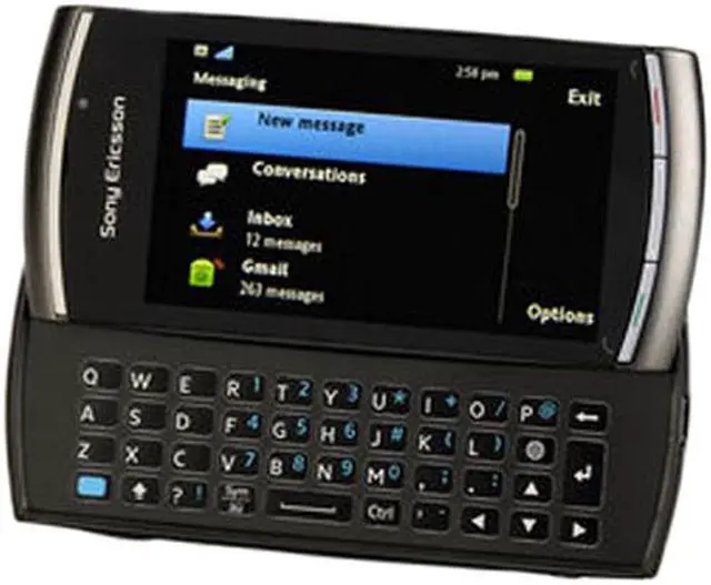 Sony Ericsson Vivaz Pro Black 3G Unlocked GSM Touch Screen Phone w/ HD ...