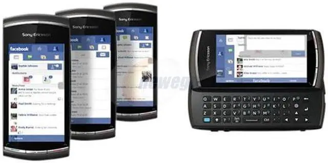 Sony Ericsson Vivaz Pro Black 3G Unlocked GSM Touch Screen Phone w/ HD ...
