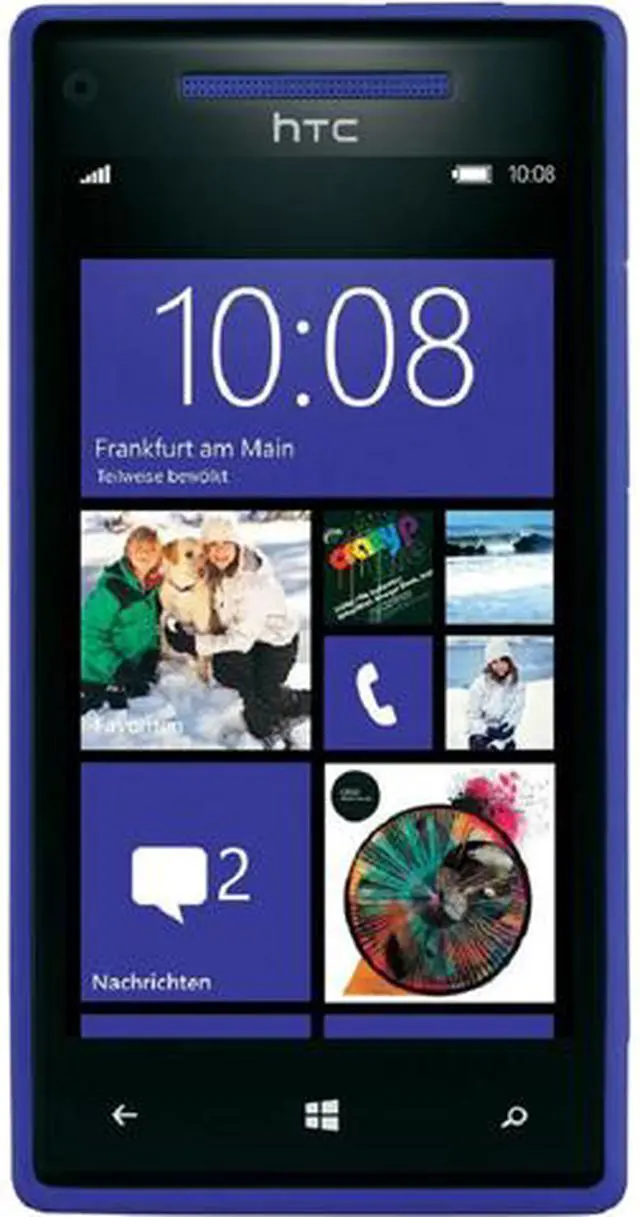 HTC 8X 8GB AT&T Unlocked GSM 4G LTE Windows 8 OS Cell Phone - Blue ...