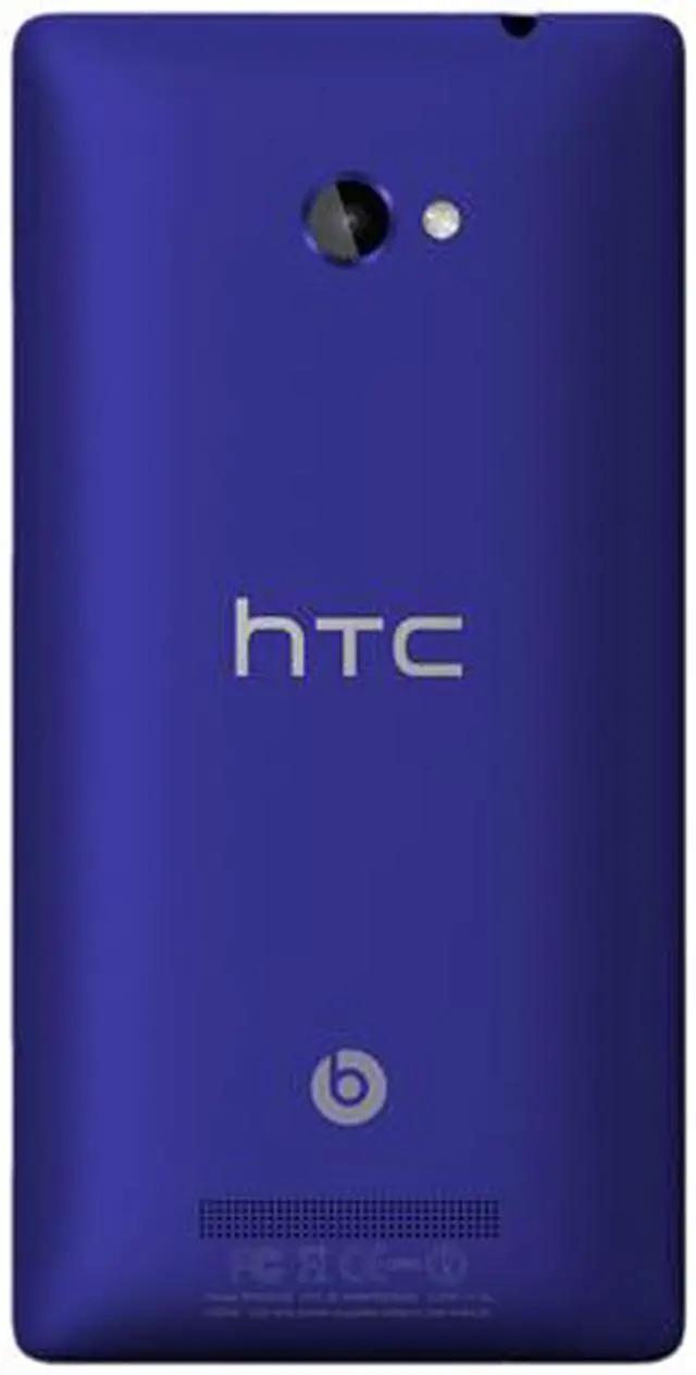 HTC 8X 8GB AT&T Unlocked GSM 4G LTE Windows 8 OS Cell Phone - Blue ...