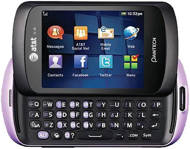 PANTECH Swift P6020 Unlocked GSM Slider Touch / Keyboard Phone 2.8 ...