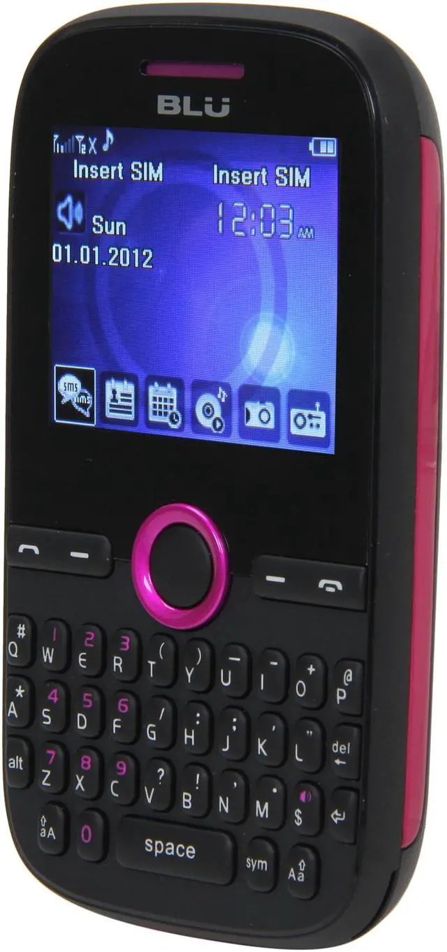 Open Box: Blu Deco Mini Unlocked Dual SIM Cell Phone 2.0" Pink - Newegg.com