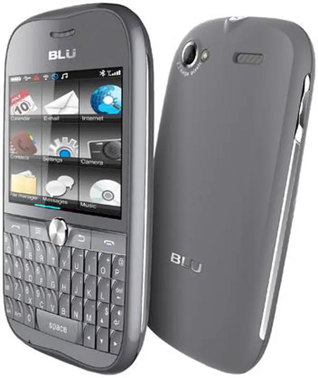 Blu Deco Pro Q360 Touch Screen Qwerty Keyboard Wi-Fi 3.2 MP Camera Bluetooth Dual-SIM Unlocked ...