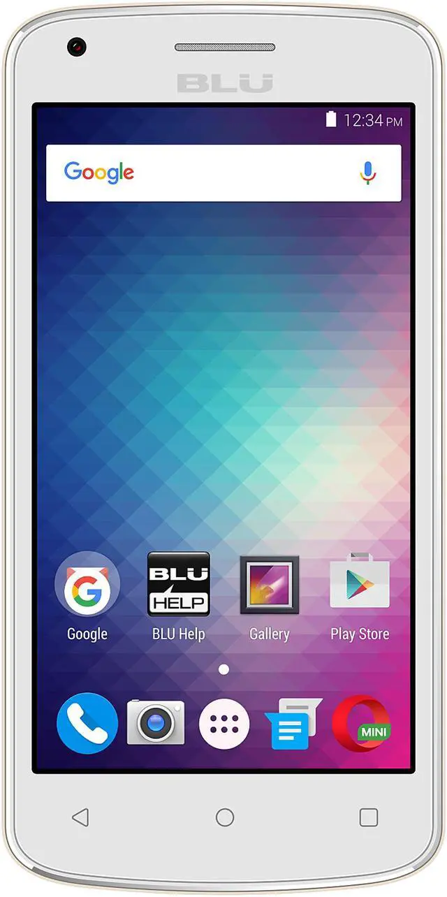 Blu Neo X Mini N150U 3G Unlocked GSM Quad-Core Android Phone 4.5" White ...