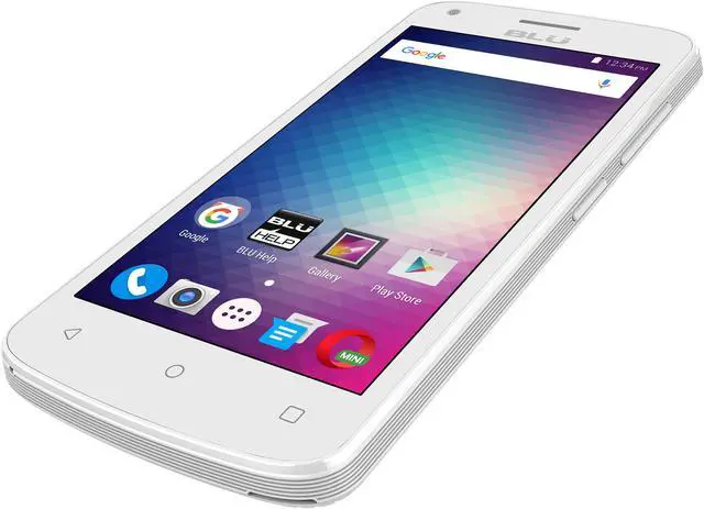 Blu Neo X Mini N150U 3G Unlocked GSM Quad-Core Android Phone 4.5" White ...