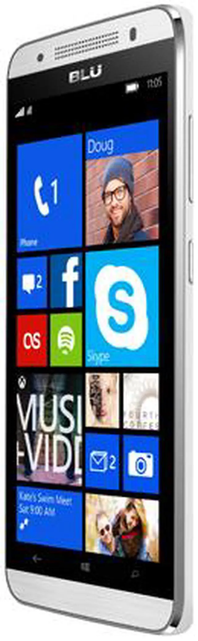 Blu WIN HD LTE X150Q 4G LTE Unlocked GSM Dual-SIM Windows Phone 5 ...