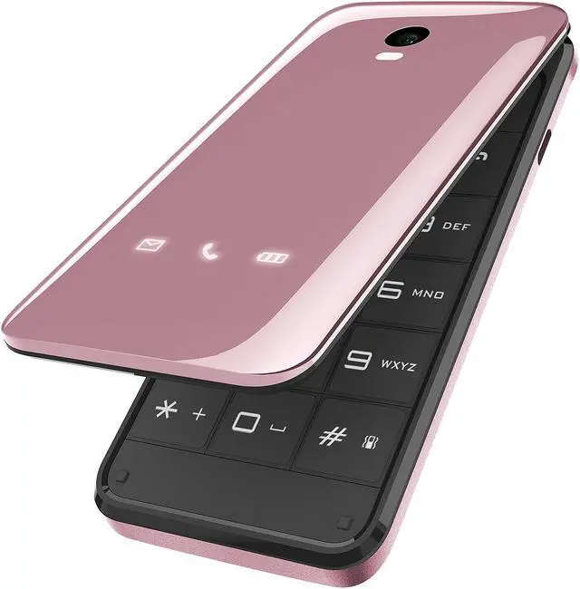Blu DIVA Flip T390X 2G GSM Flip Phone 2.4" Pink 24MB RAM - Newegg.com