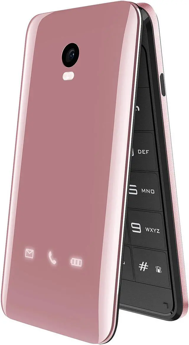Blu DIVA Flip T390X 2G GSM Flip Phone 2.4" Pink 24MB RAM - Newegg.com