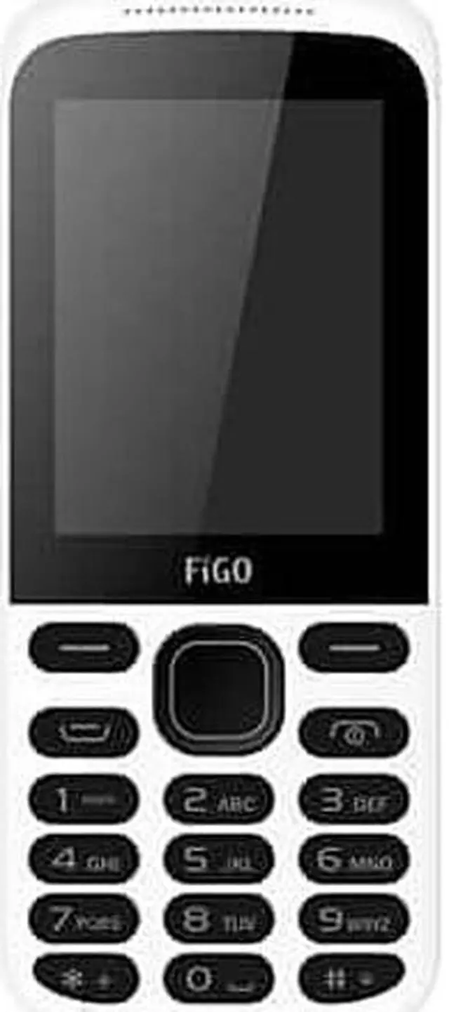 FIGO DUOS 2G HSPA+ GSM Unlocked Phone 2.4" White 32 MB RAM - Newegg.com