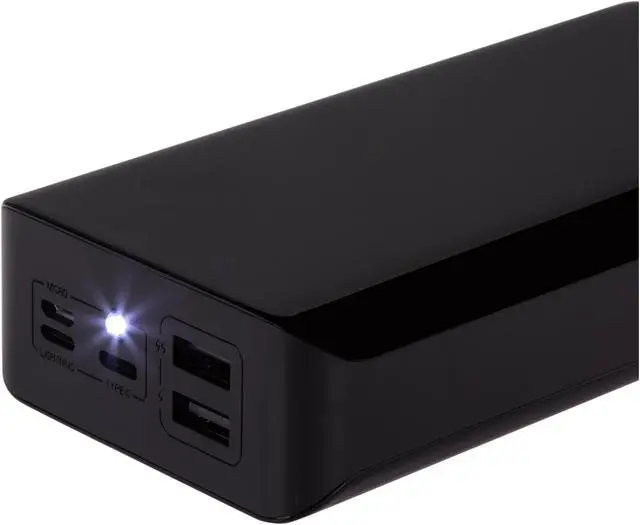 Rosewill 30000 mAh Portable Power Bank for iPhone and Android Devices ...