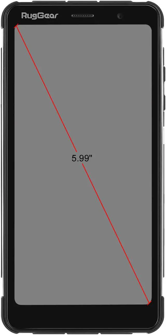 RugGear RG850 4G LTE Unlocked GSM Rugged MIL-STD-810G Compliant Phone w ...
