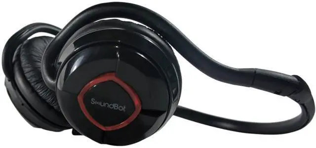 SoundBot SB240-RED Red SB240 Bluetooth Headphone - Newegg.com
