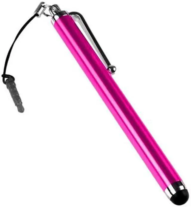 Insten Clear Snap-in Crystal Case with Pink Stylus Pen Compatible with ...