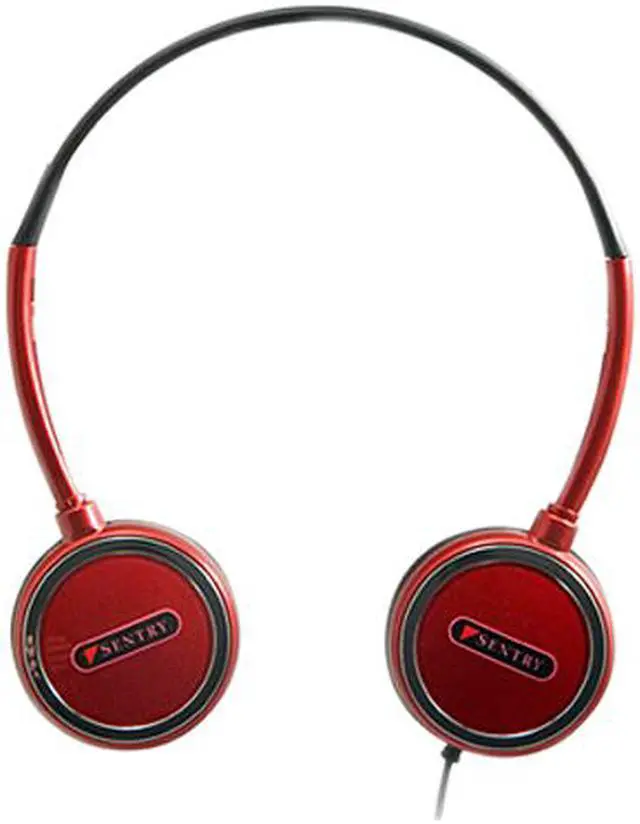 Sentry Red 3.5mm Headart Extreme Folding Earphones HO304 - Newegg.com