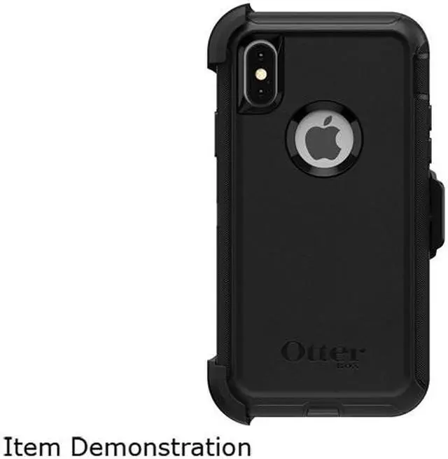 OtterBox Defender Black Case for iPhone X Pro Pack 77-59504 - Newegg.com